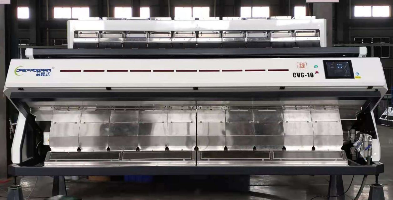 Intelligent Infrared Sorting Machine 99.9% Accuracy 12T/H sorter Rice ...